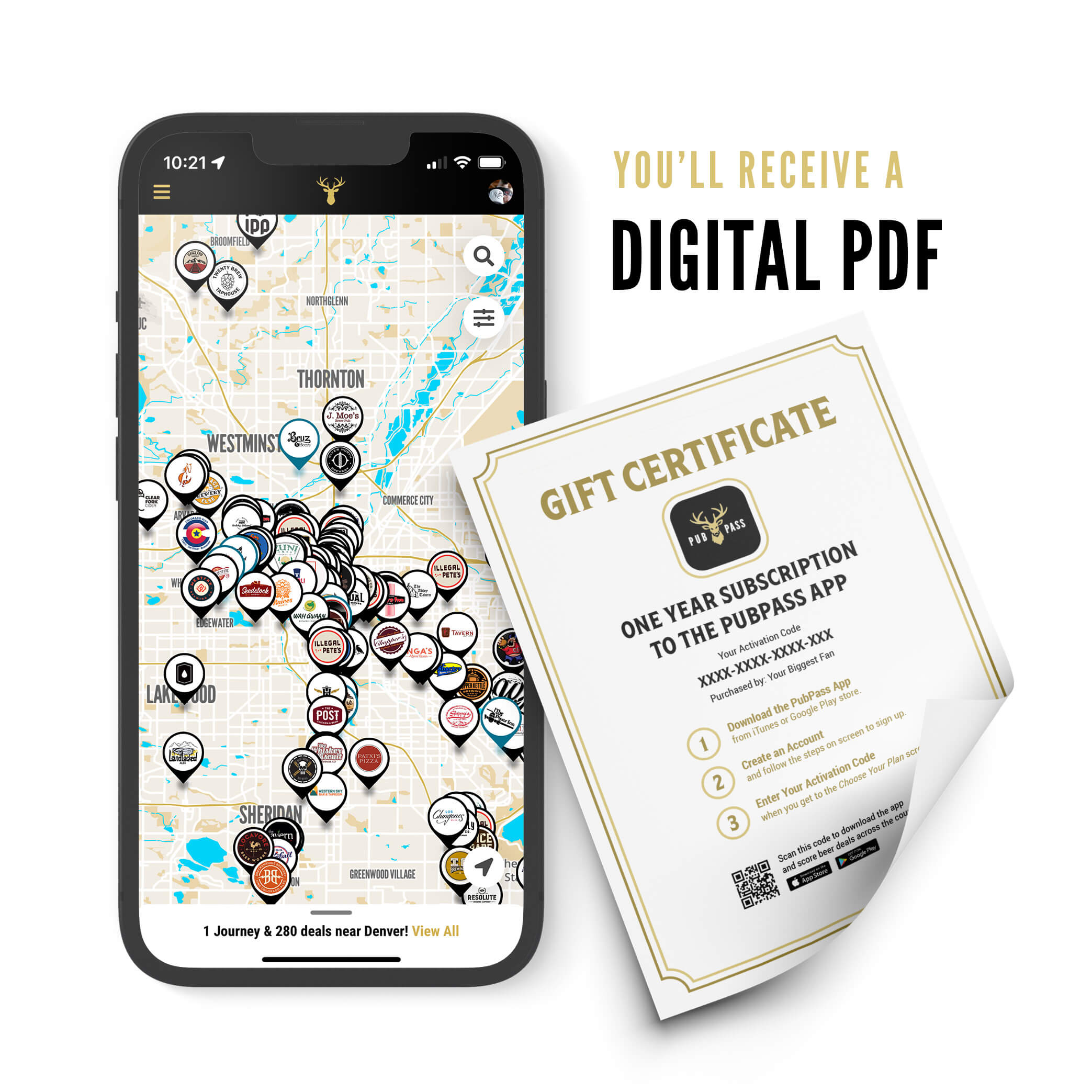 1 Year of the PubPass App (Digital PDF)